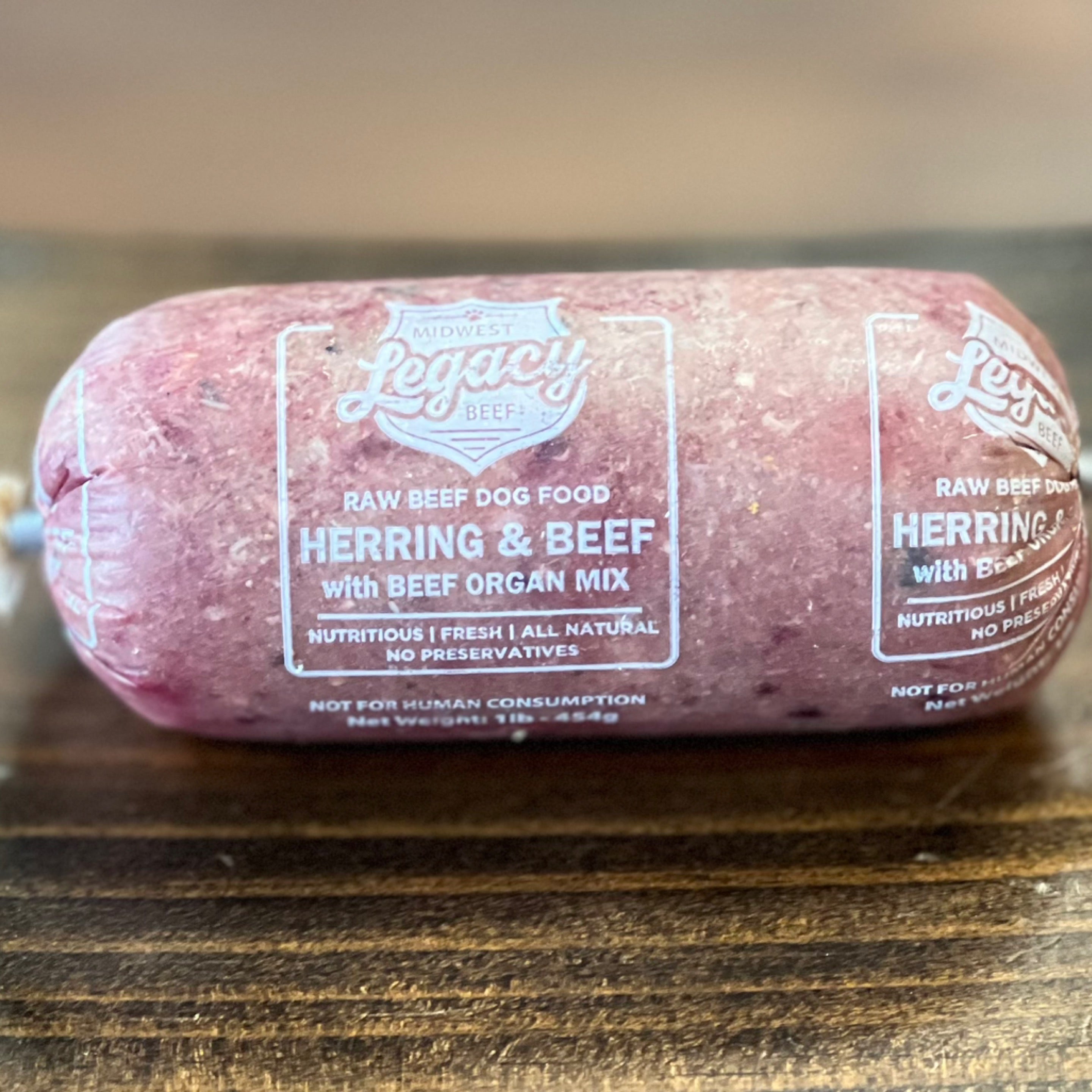 Midwest Legacy Beef - Herring + Beef | Fetched-Up | Pet Supplies