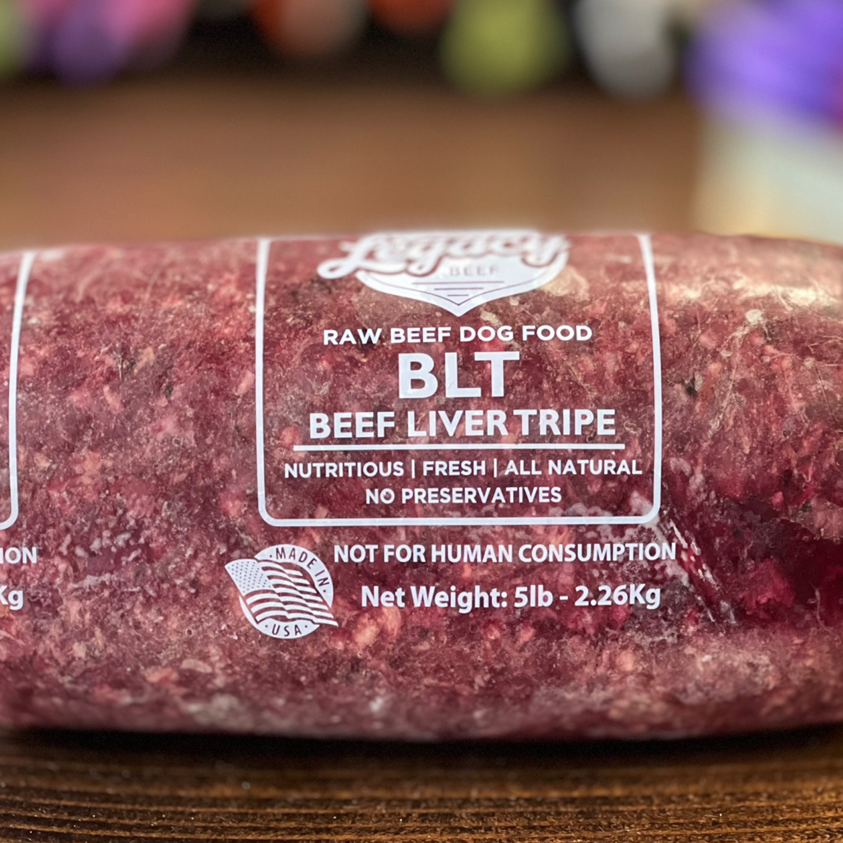 Midwest Legacy Beef - Beef, Liver Tripe | Fetched-Up | Pet Supplies